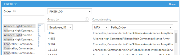 Creating an Org Chart in Tableau: Method 1 – Do Mo(o)re with Data